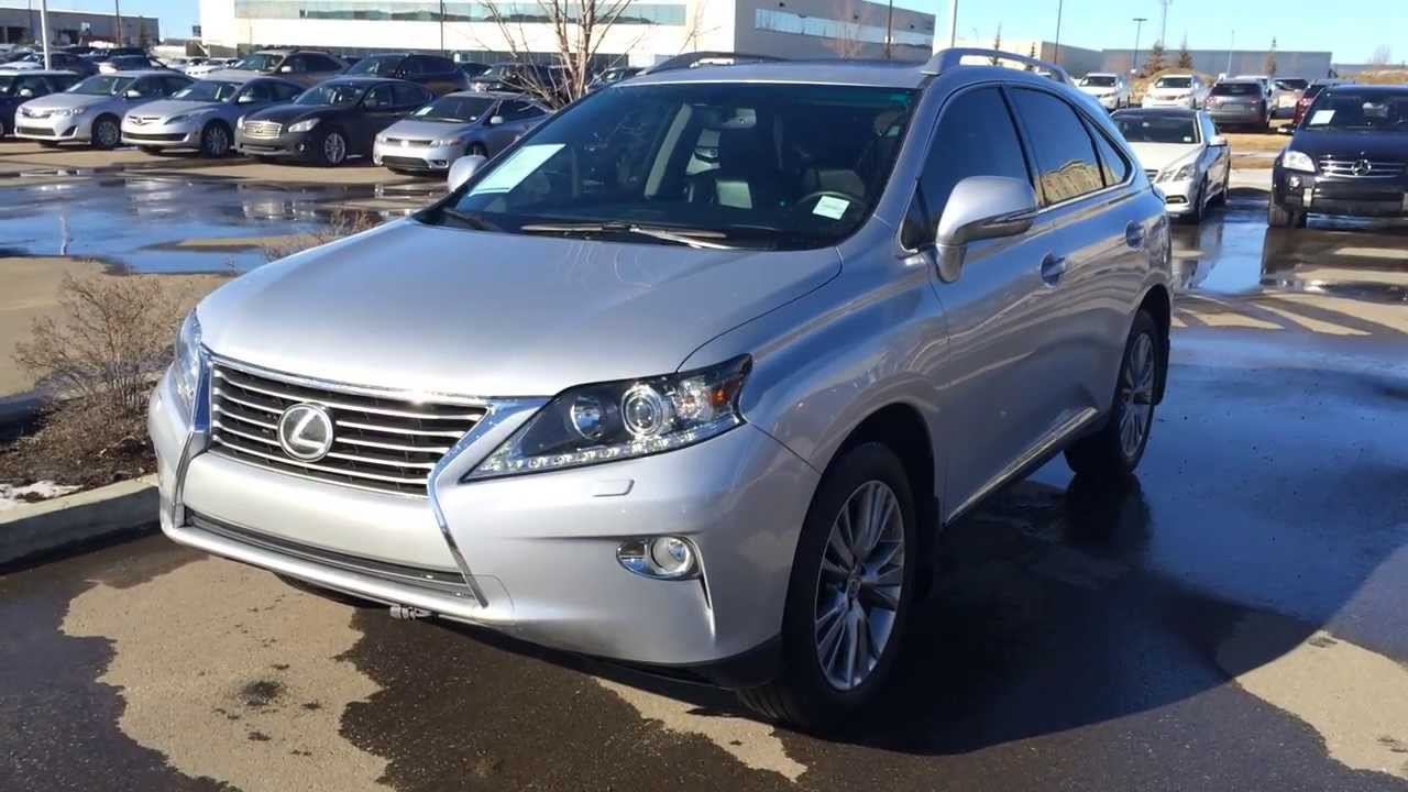 Lexus Certified Pre Owned Silver 2013 RX 350 AWD - Touring Package ...