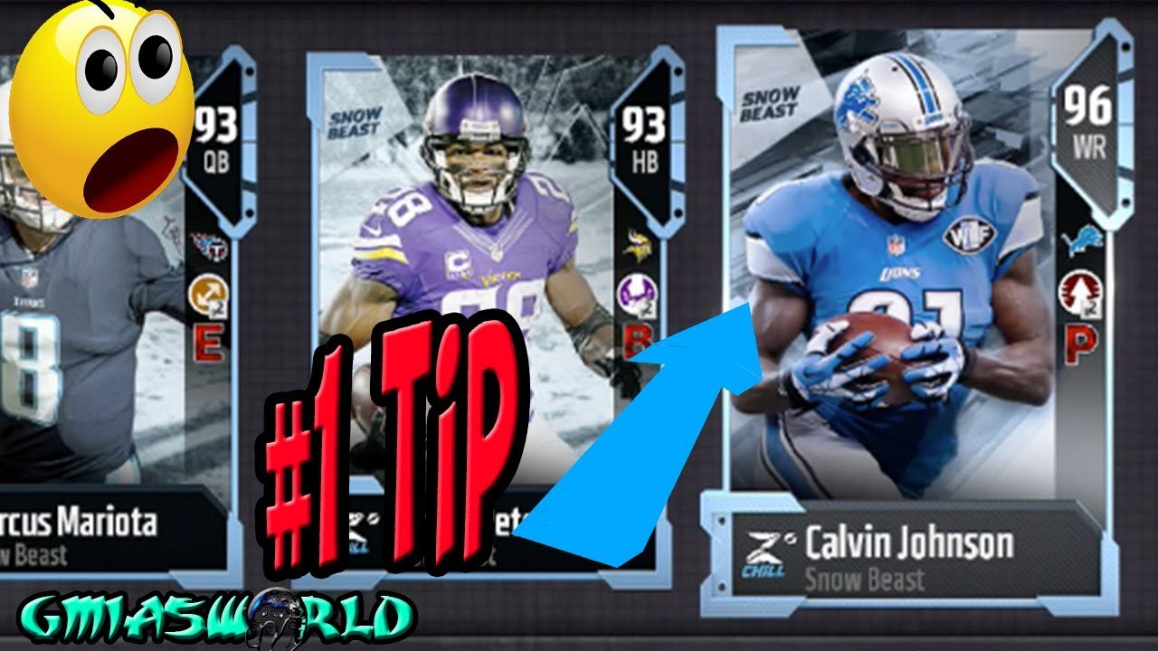 #1 TIP YOU MUST KNOW IF YOU'RE COMPLETING SNOW BEAST CALVIN JOHNSON ...