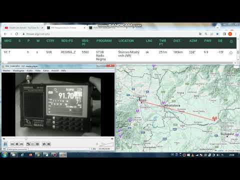 FM DX TR - 030525 - 91.7 STVR Rádio Regina (SVK) Štúrovo/Modrý vrch (NR) 9.9kW 180km