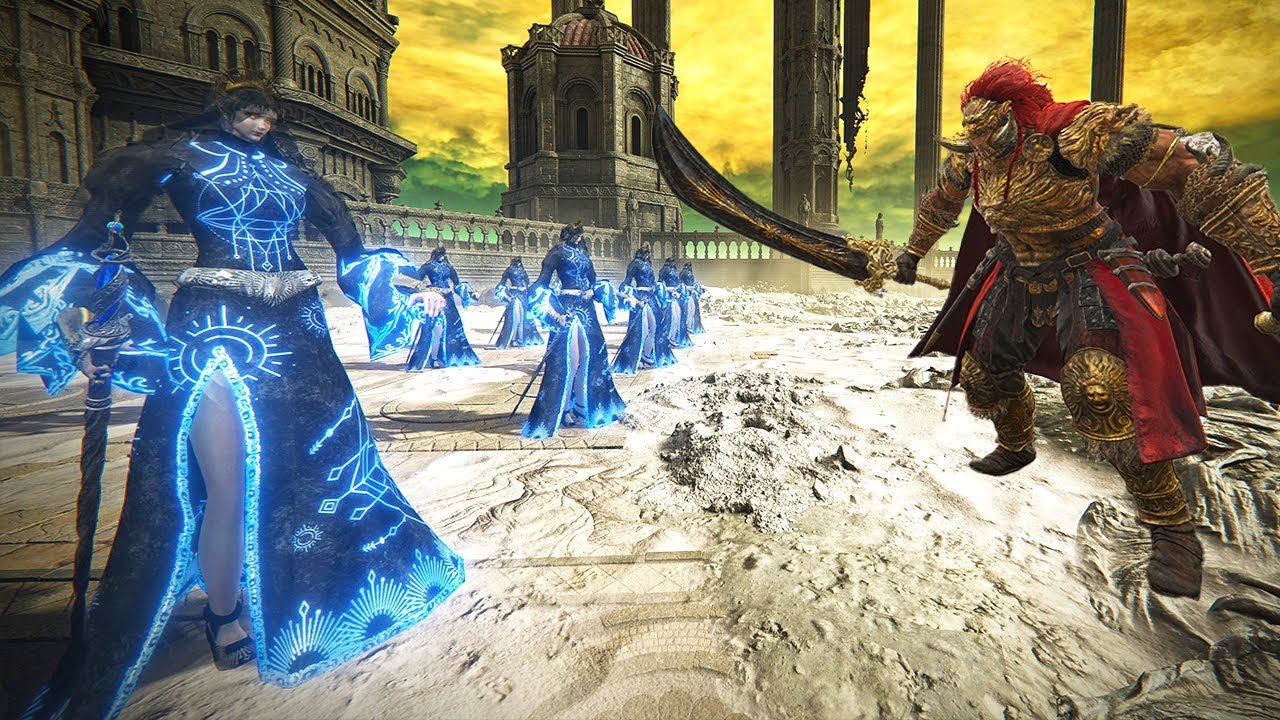 10 Rennala Queen of the Full Moon Vs NEW DLC BOSSES - Elden Ring Shadow ...