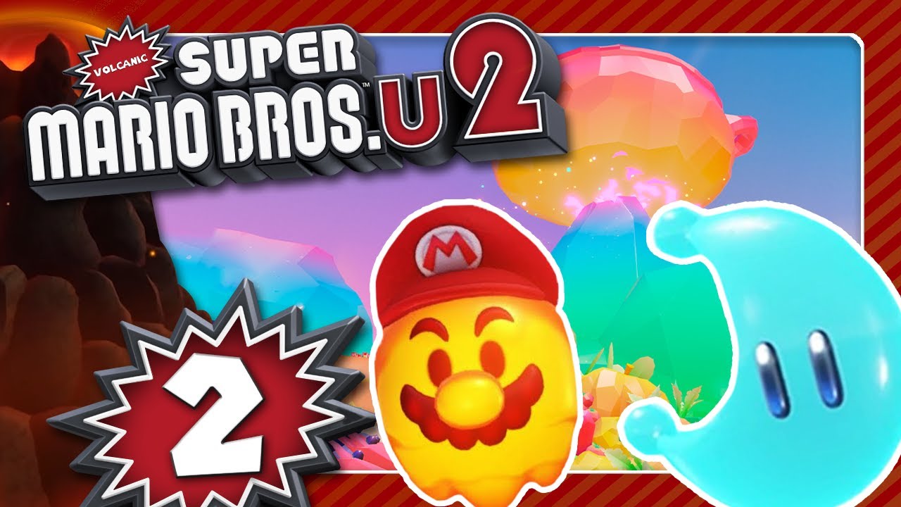 VOLCANIC SUPER MARIO BROS. U 2 🌋 #2: Schlemmerland & Donkey Kong Hype ...