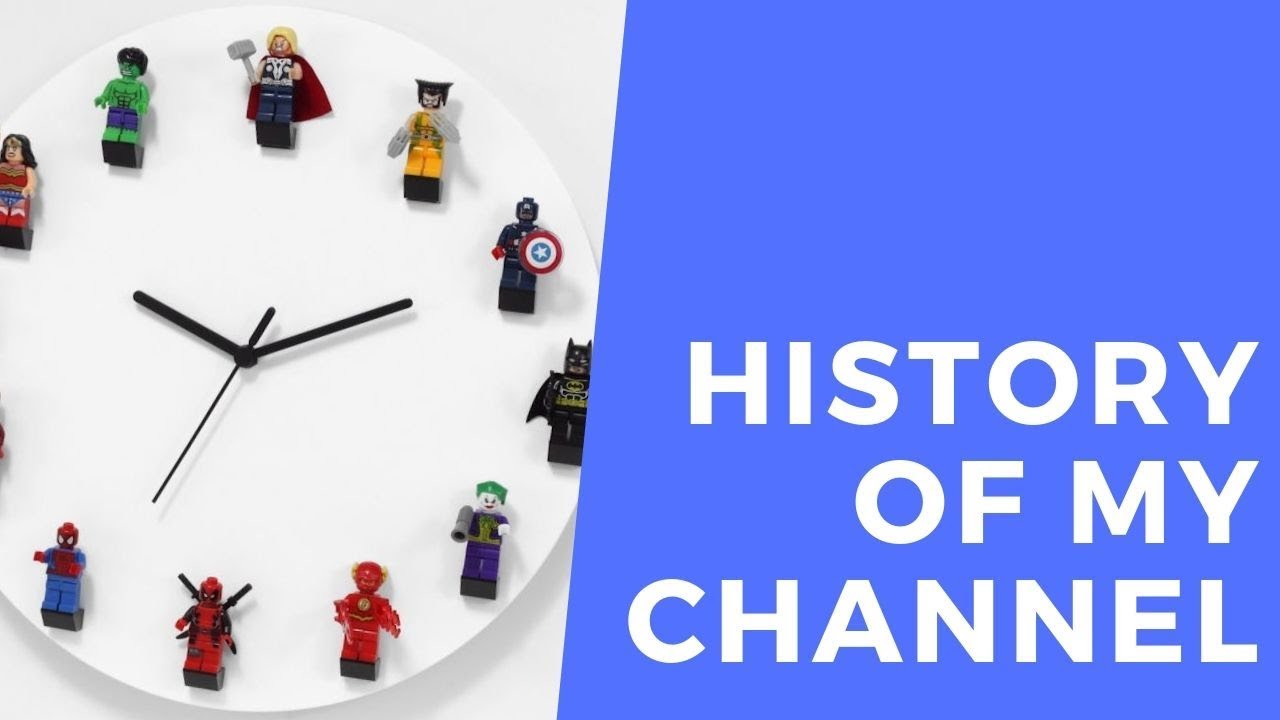 The History Of My YouTube Channel - YouTube