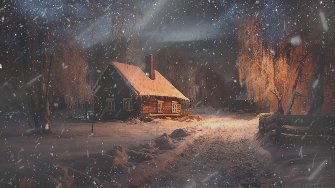 Blizzard Snowstorm Sounds | Heavy Winter Storm & Wind Sounds for ...