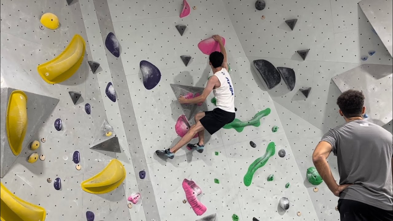 Slippery Pink Slab! - Blue Swan Boulders - YouTube