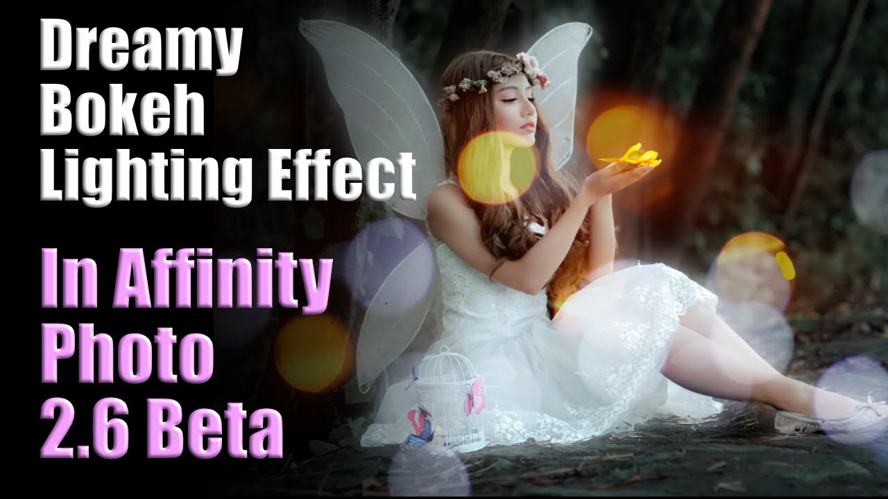Make STUNNING Bokeh Effects in Affinity Photo 2.6 Beta - YouTube