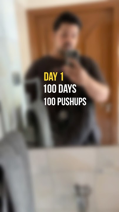 Day 1 | 100 Days 100 Pushups Challenge | Fat to Fit ka Safar | Transformation ...
