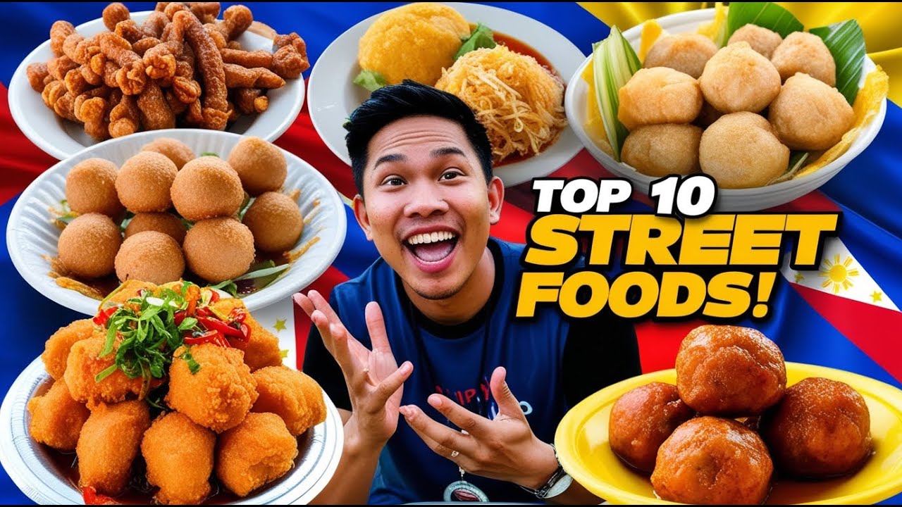 Top 10 Must-Try Filipino Street Foods: A Taste Adventure! - YouTube