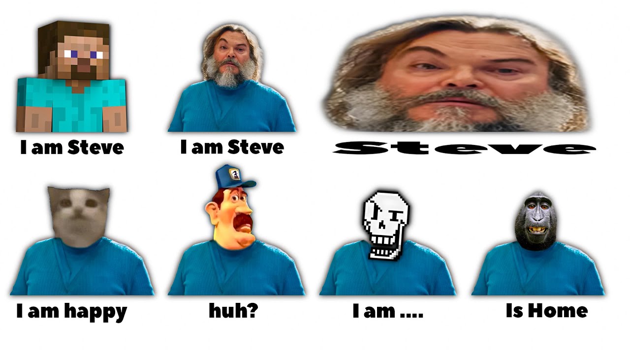 I am Steve Variations Part 7 - YouTube