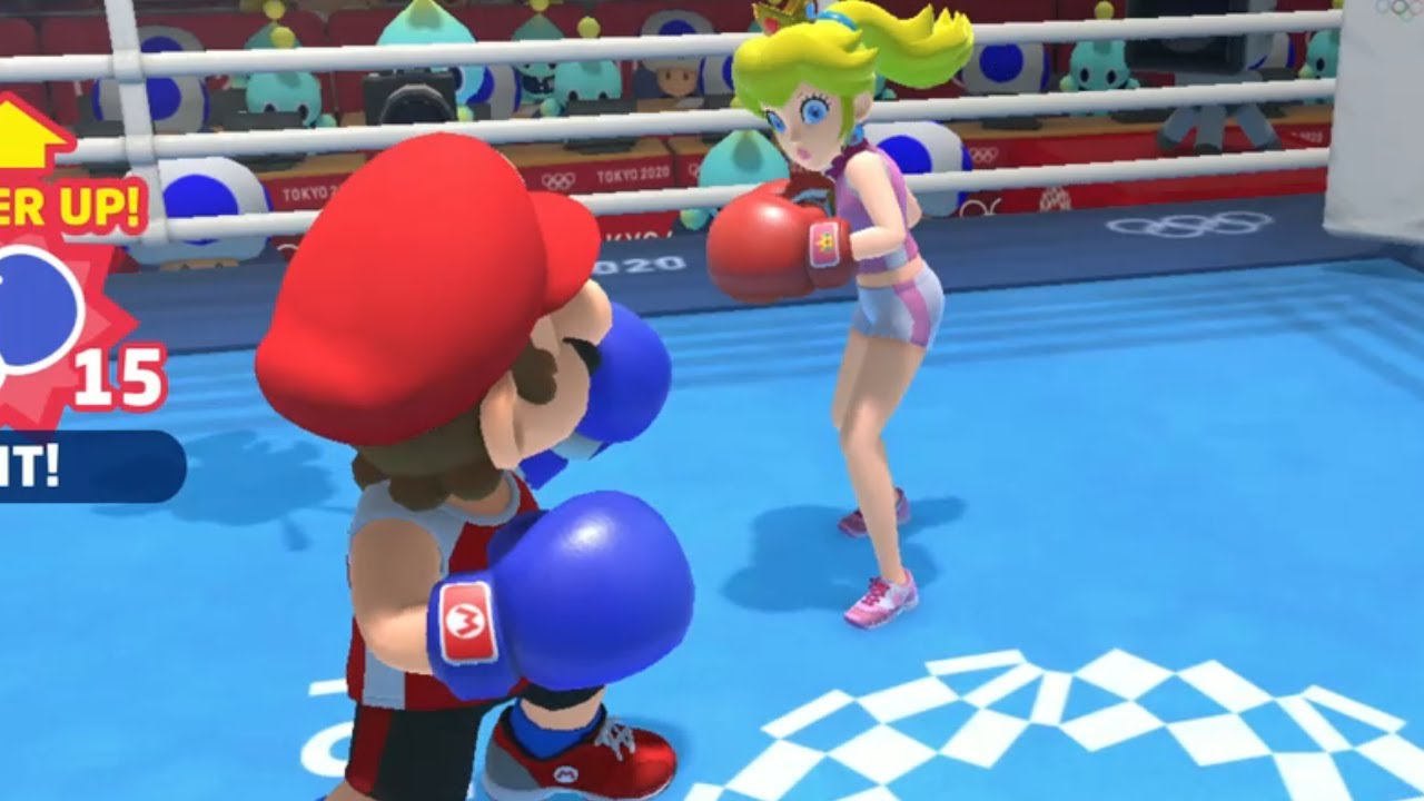 MARIO & SONIC AT THE OLYMPIC GAMES Mario - Javelin Throw & Boxing - YouTube