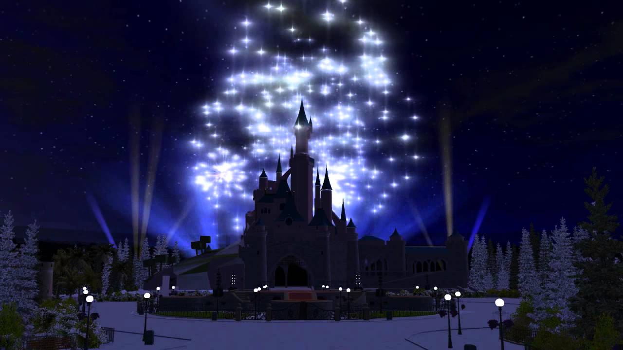 Disney Christmas Firework - RCT3 - YouTube