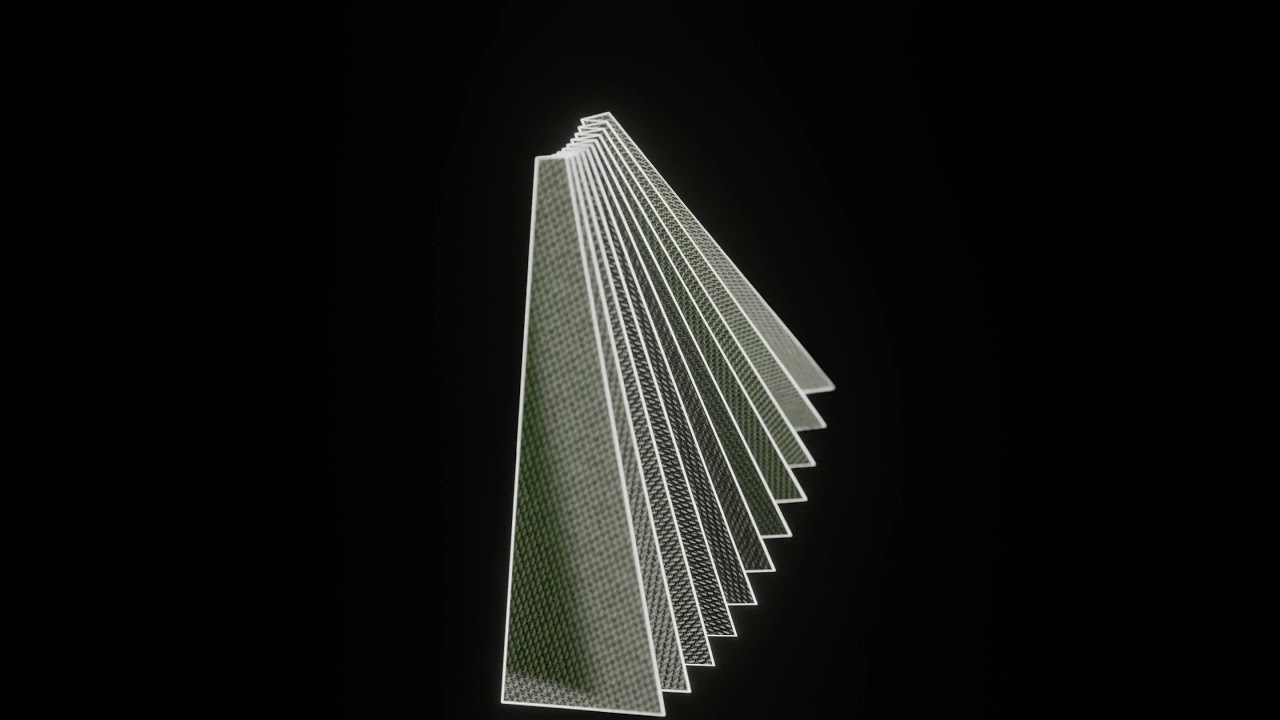 Pleat Origami Pattern Rendered Simulation - YouTube