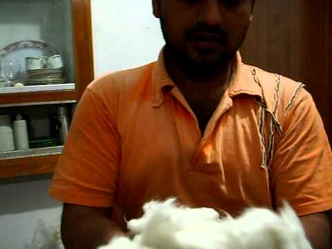 ATN COTTON MILLS 100% COTTON SHODDY DEMONSTRATION.AVI - YouTube