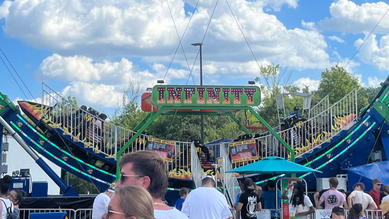 Infinity Ride at the 2023 Wisconsin State Fair - YouTube