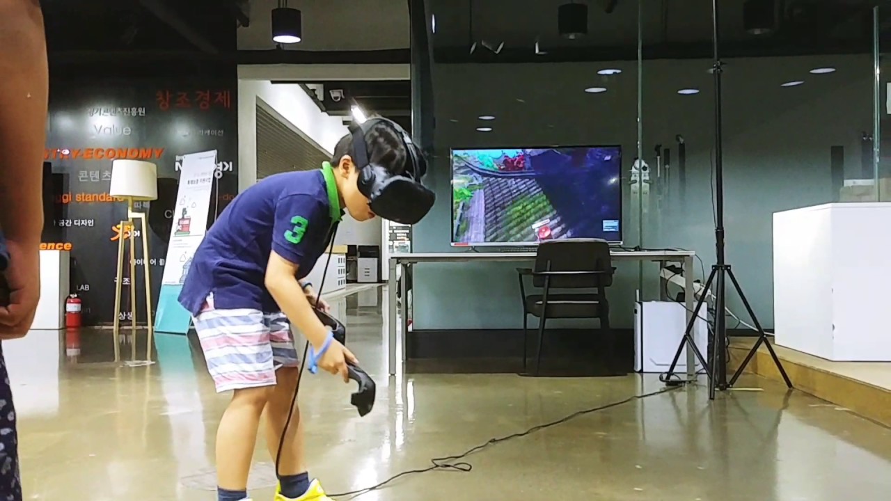 Romantic Panda VR game (낭만팬더VR) hands on video - YouTube