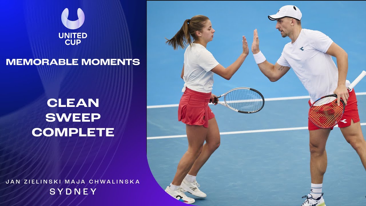 Team Poland Completes the Clean Sweep | United Cup 2025 Semifinal - YouTube
