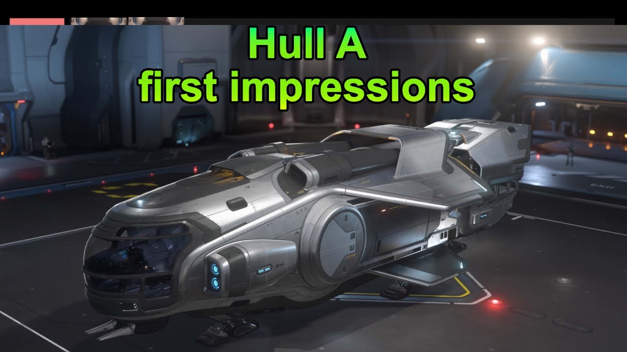 Star Citizen: MISC Hull A first impressions - YouTube