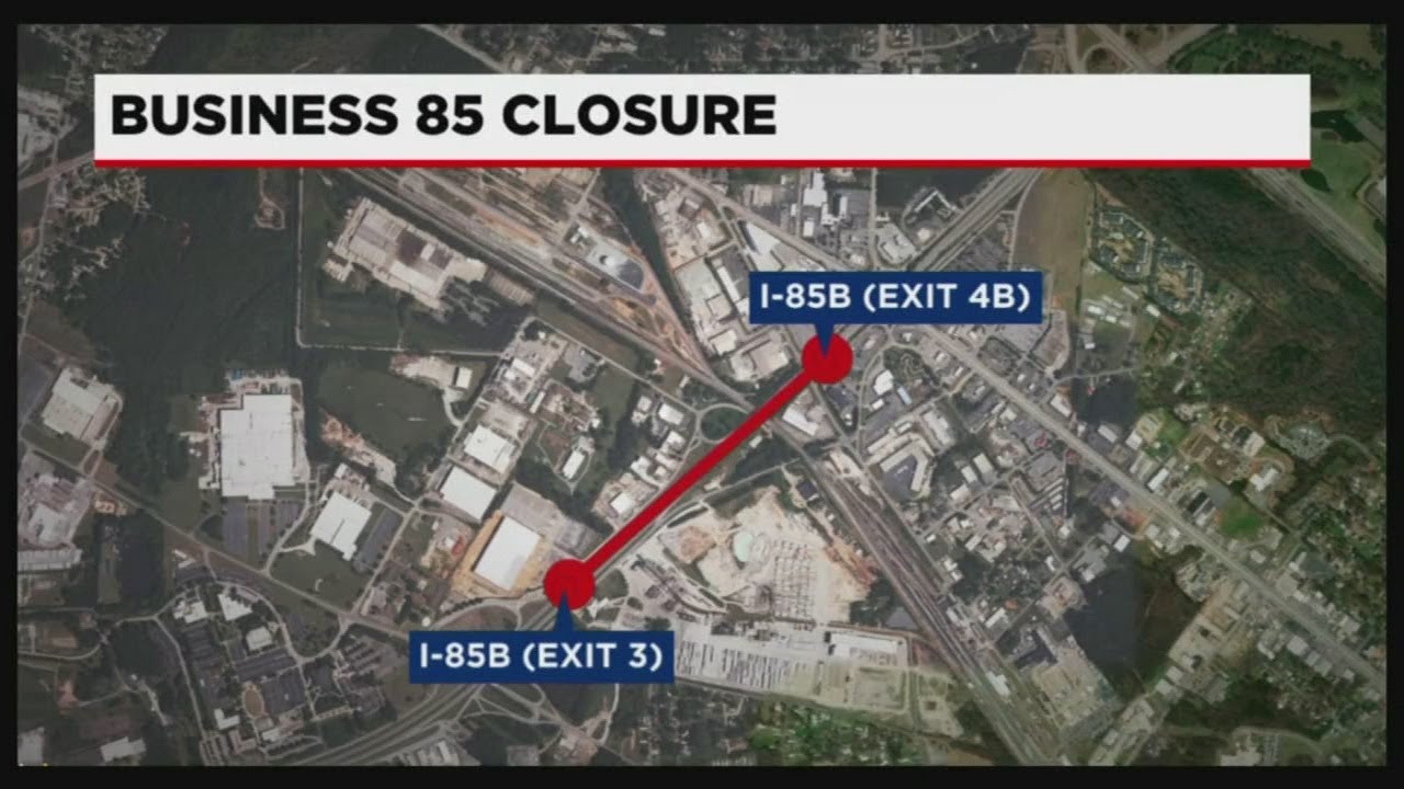 We talk to drivers about the I-85 Business closure - YouTube