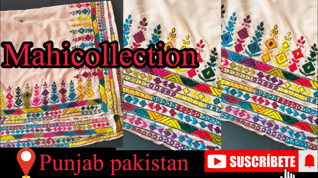 Pakistani traditional embroidery designs for women fashion `beautiful ...
