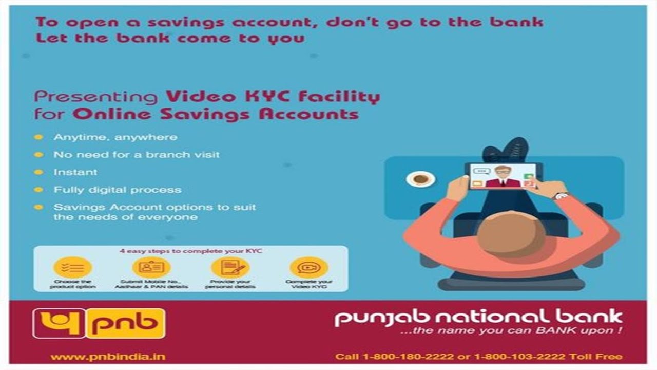 Instant account opening with Video KYC in PNB. - YouTube
