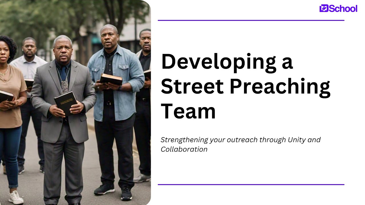 Developing a Street Preaching Team - YouTube