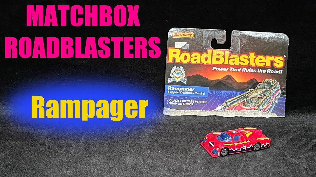 Checking Out My Old Toys: Matchbox: Roadblasters Rampager - YouTube