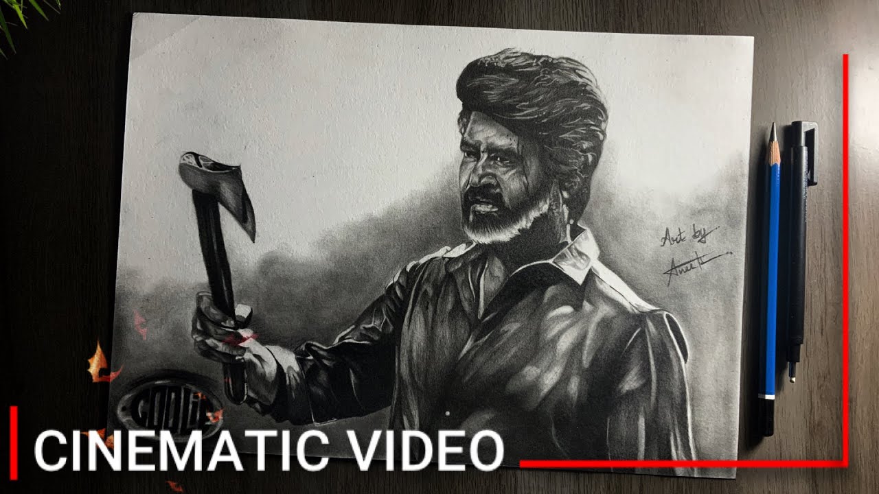 Coolie - The Drawing 🔥 | Rajnikanth | Cinematic Video - YouTube