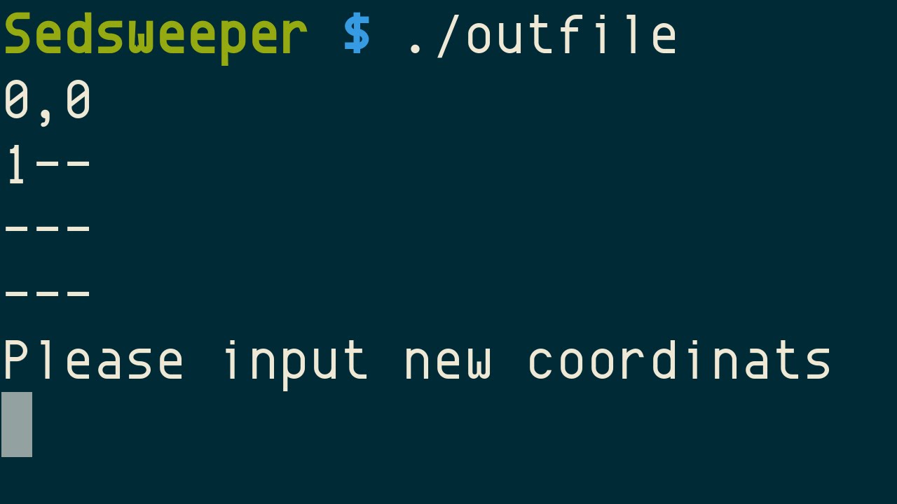 Sedsweeper, Minesweeper in Sed (and Bash) - YouTube