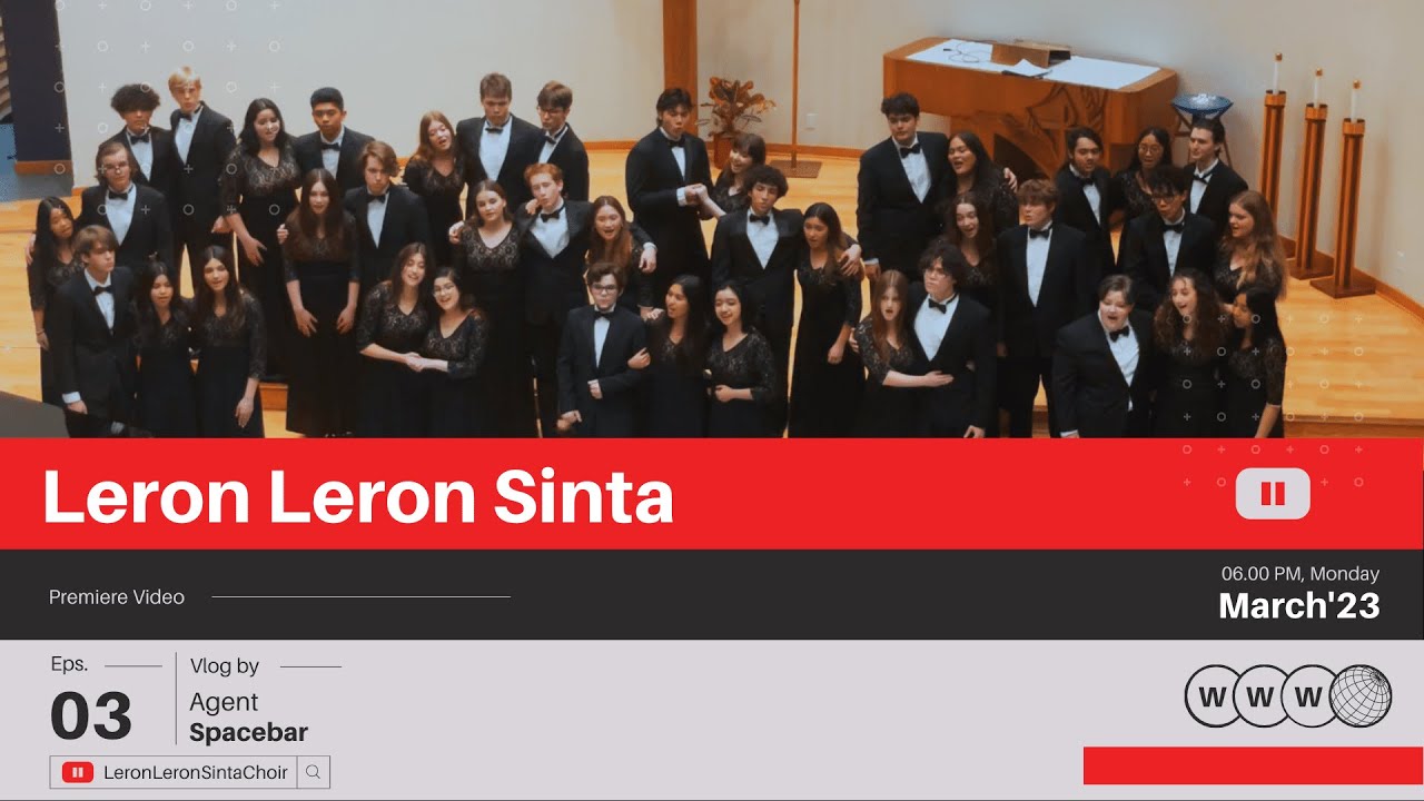 Leron Leron Sinta (Filipino Folk Song) California USA - YouTube