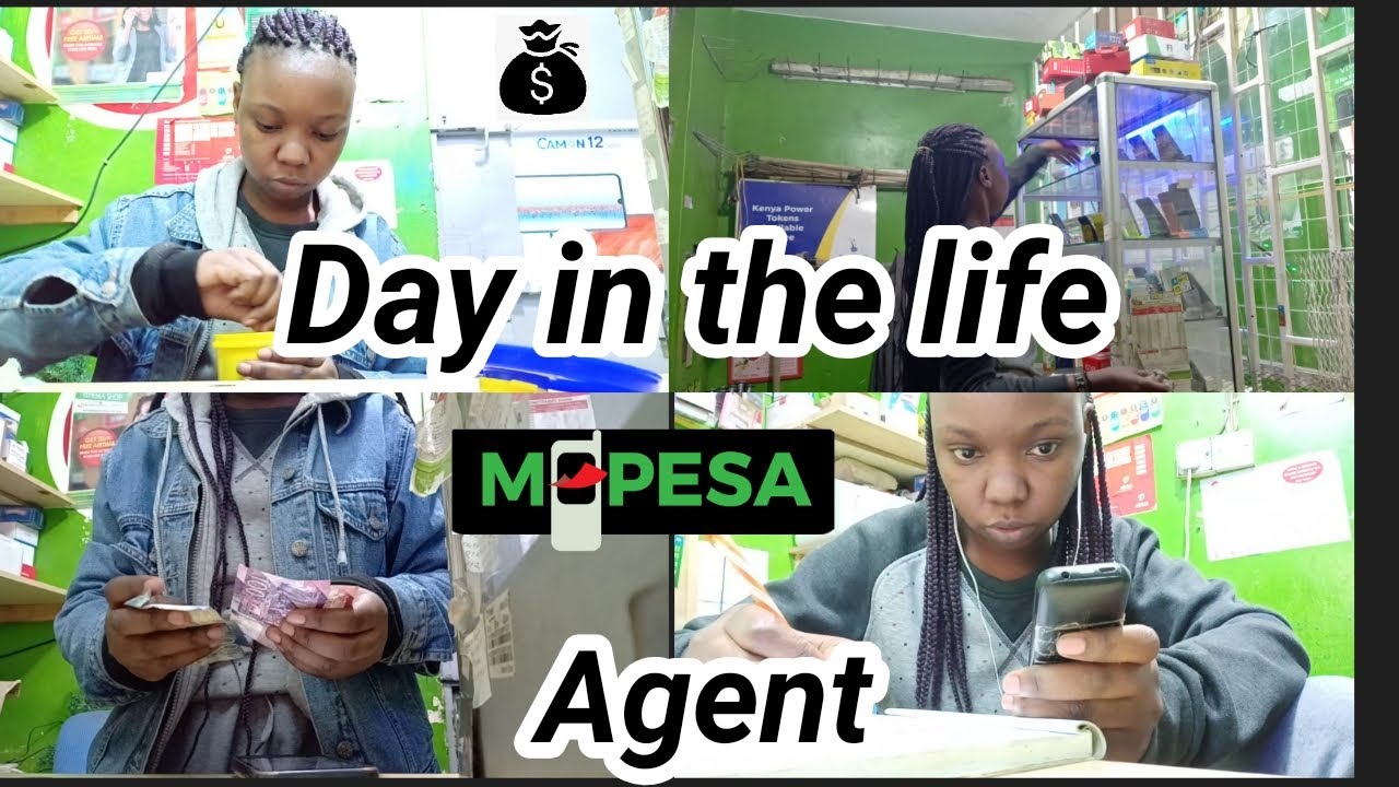 A DAY IN THE LIFE OF AN M-PESA AGENT//Kenyan Youtuber - YouTube