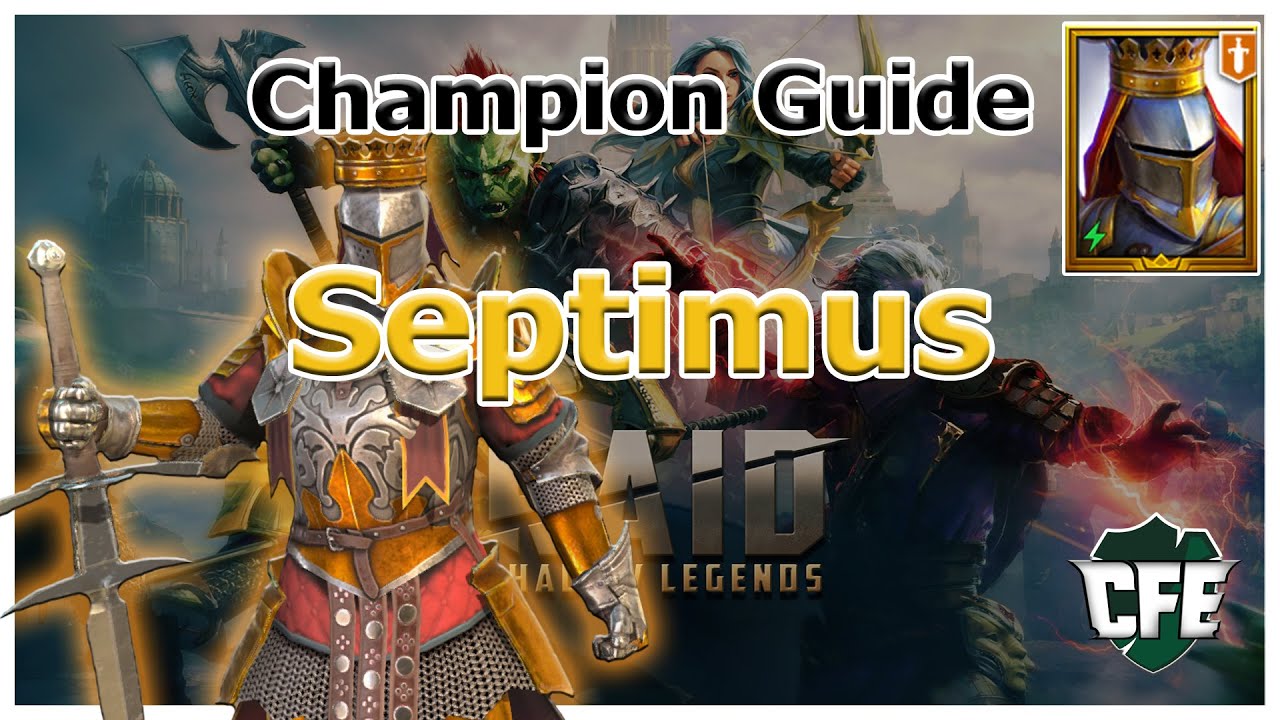 RAID Shadow Legends | Champion Guide | Septimus - YouTube