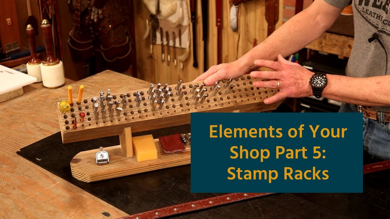 Elements of Your Shop Part 5: Stamp Racks - YouTube