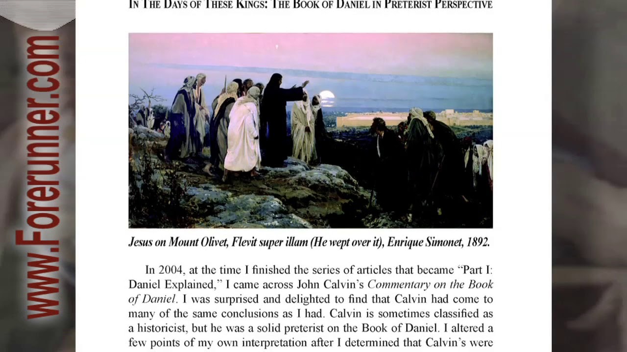 Audio Book 003 - On the term: Preterism - The Book of Daniel in ...