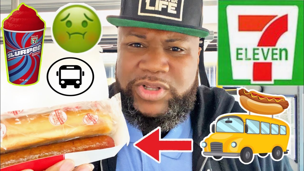 Bus Driver Eats 7-Eleven For The First Time | Bus Driver Break-Time ...