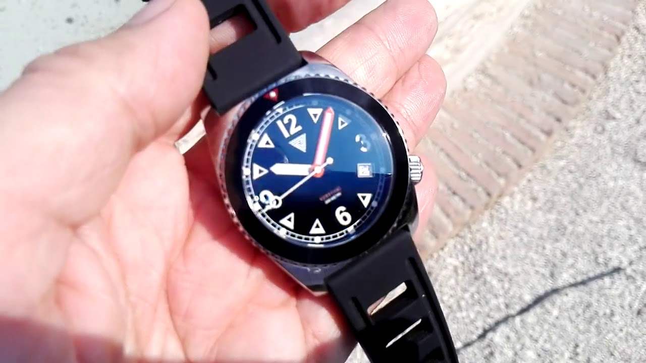 Vertigo Watches - Vertigo Tritone Black - YouTube
