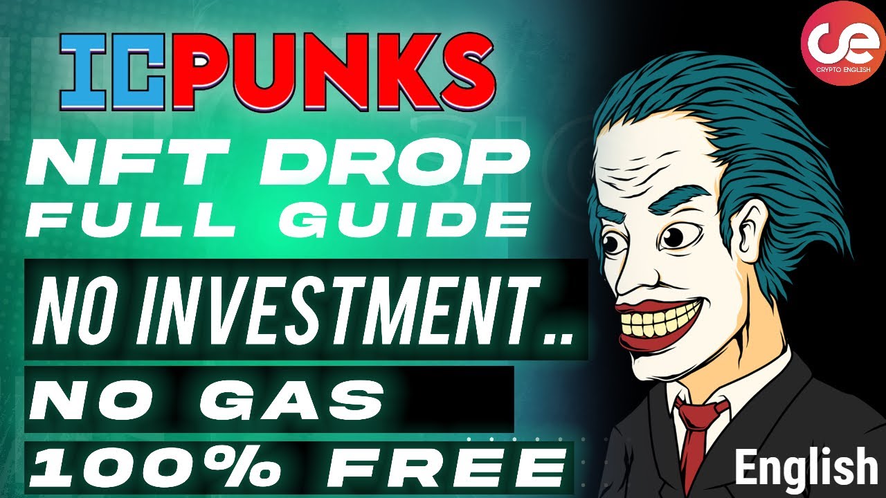 ICPunks NFT Drop - Full Guide, No Investment, Claim Your ICPunks For Free - English - YouTube