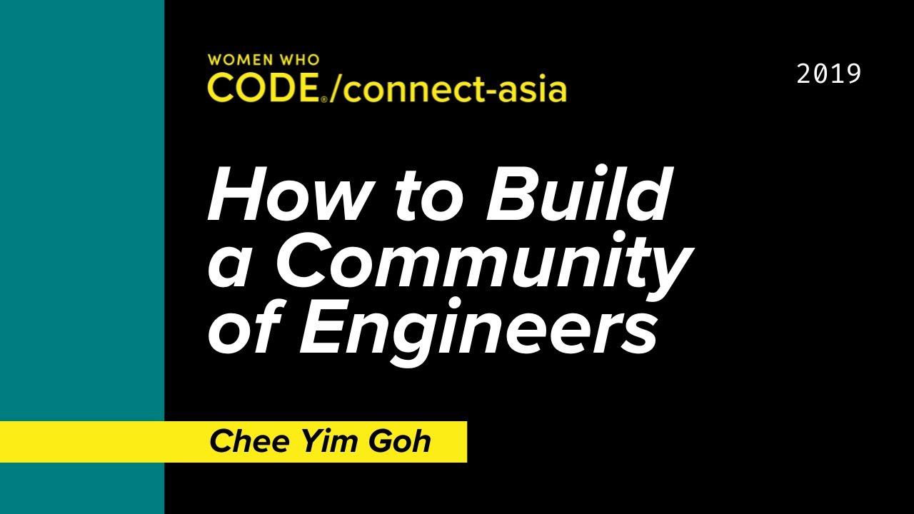 How to Build a Community of Engineers - YouTube