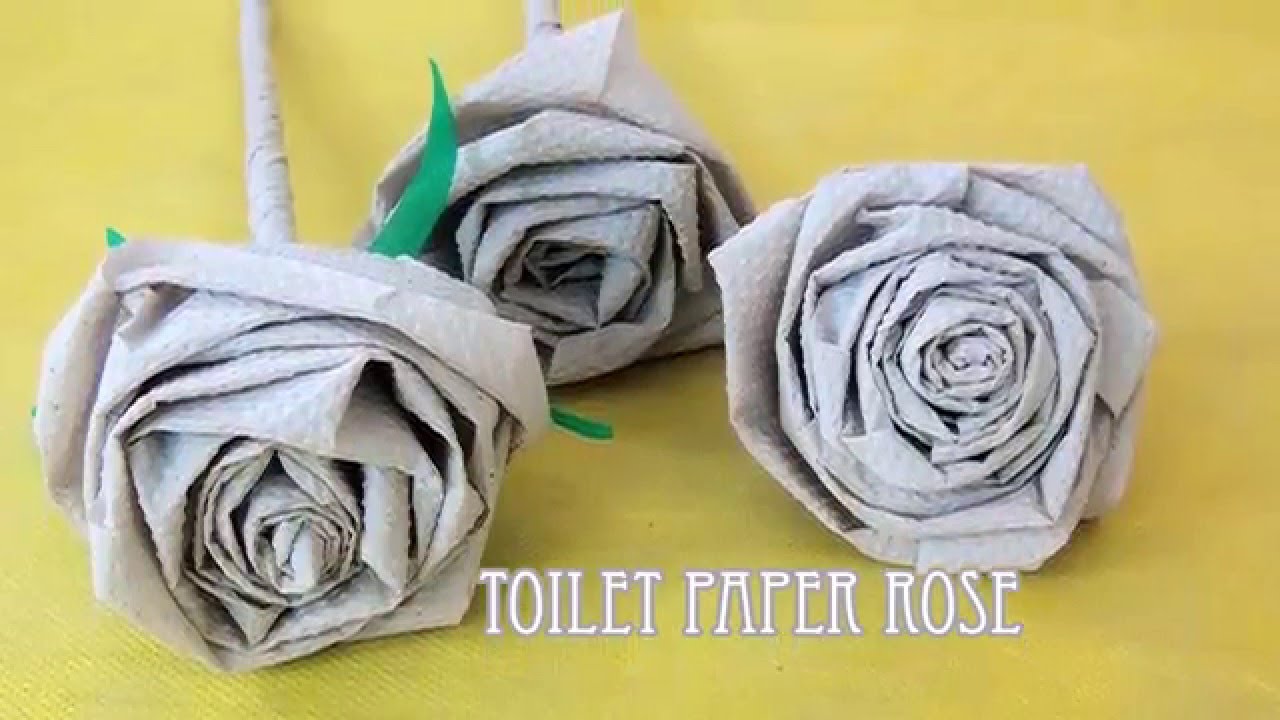 Toilet Paper Rose DIY YouTube toilet-paper-rose-diy-youtube
