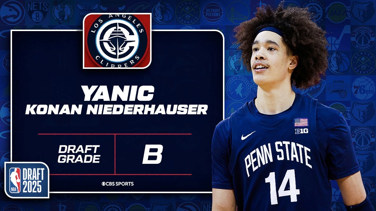Yanic Konan Niederhauser selected No. 30 overall by Clippers | NBA ...
