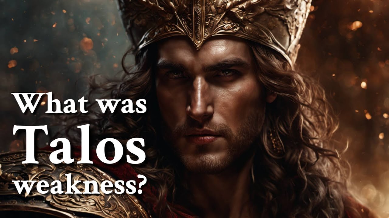 What was Talos weakness? Greek Mythology Story - YouTube