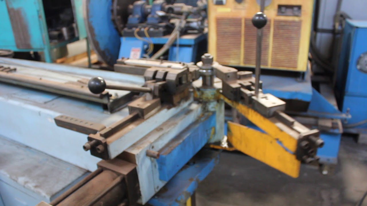 Clarke & Lewis - Horizontal Hydraulic Tube Bender | 1 1/2" x 0.093" WT ...