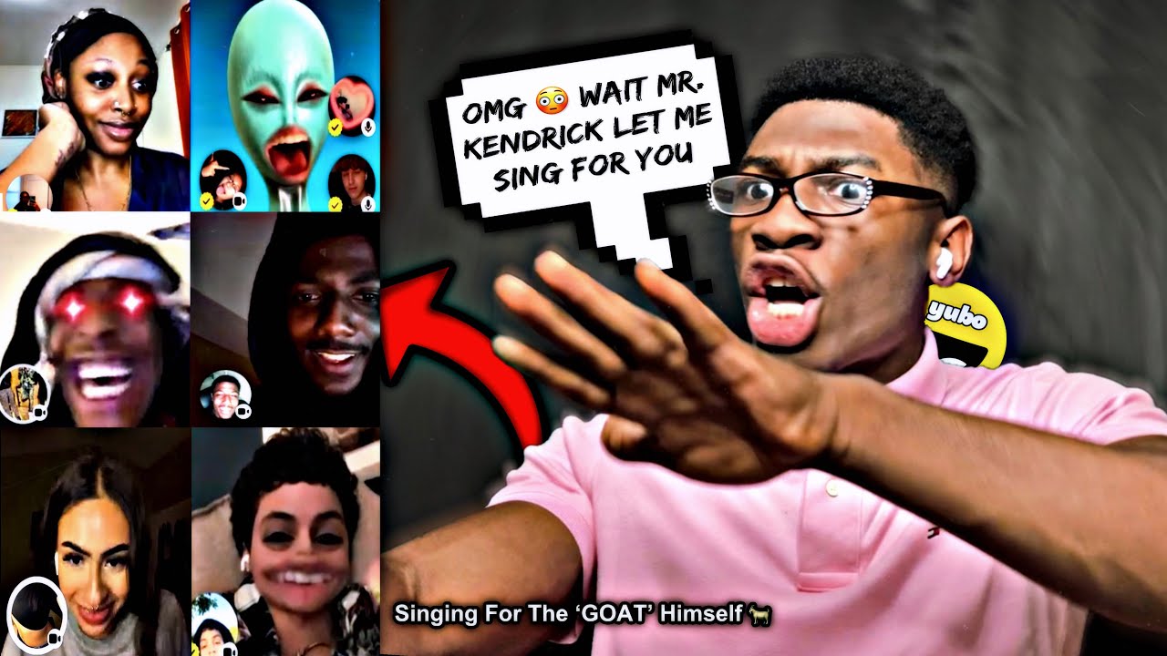 Singing For Kendrick Lamar! (Yubo) - YouTube