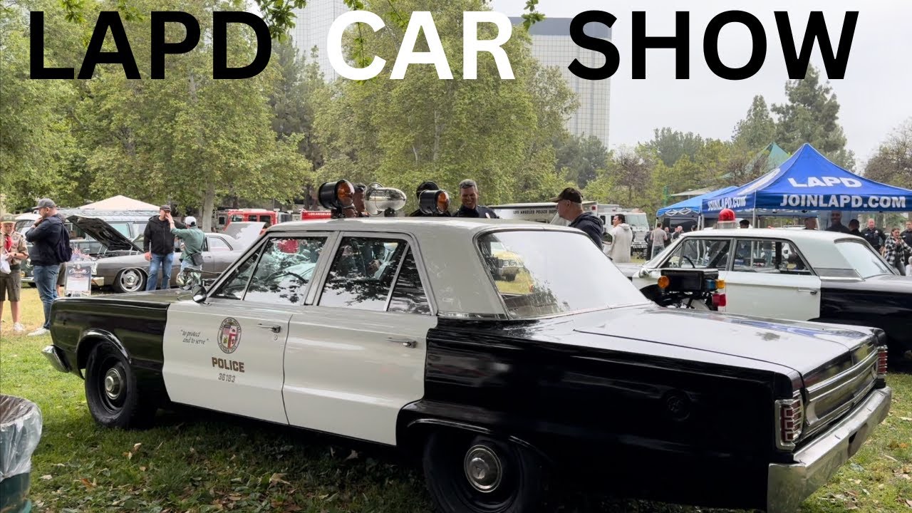 LAPD CAR SHOW - YouTube