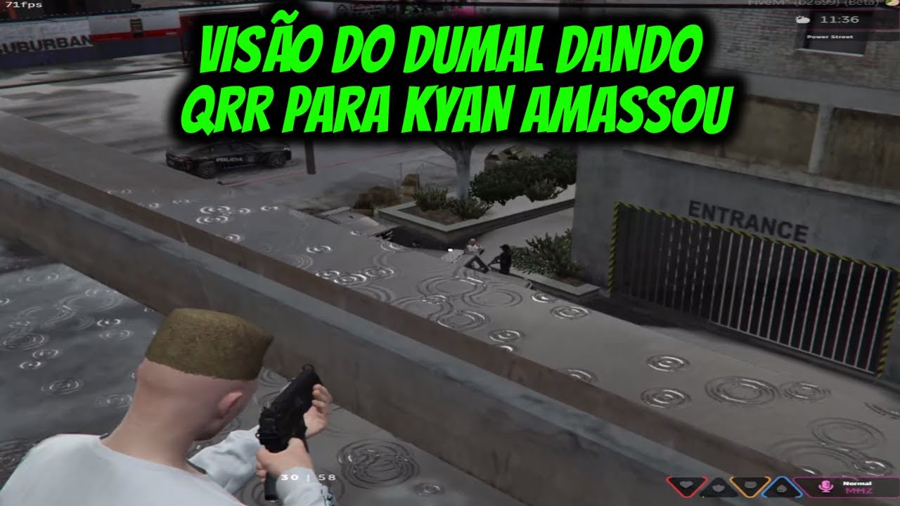 VISÃO DO DUMAL DANDO QRR PARA KYAN AMASSAOU - YouTube