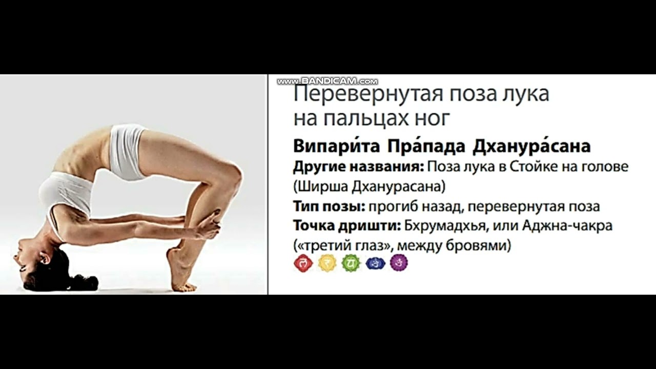 Inverted Tip Toe Bow Pose - YouTube