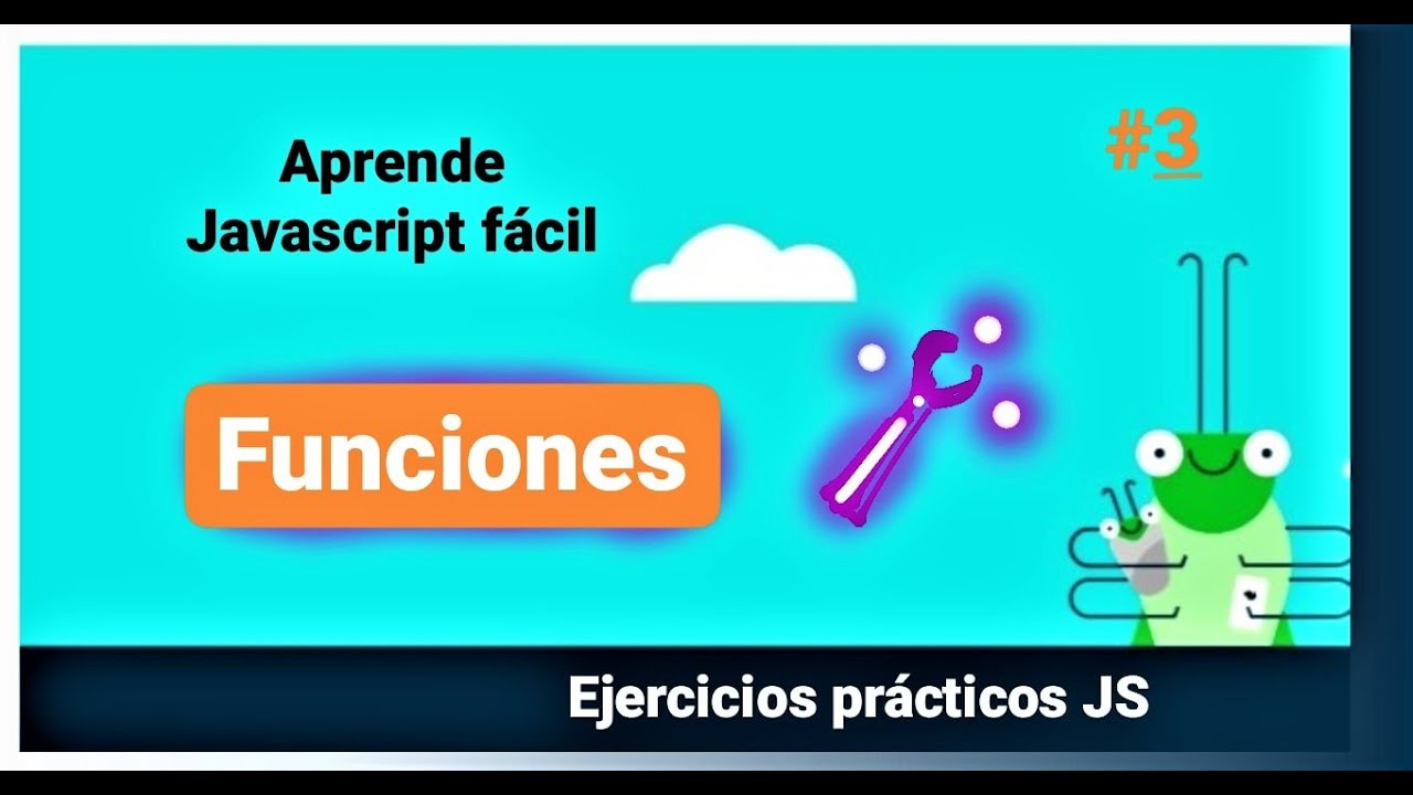 LAS FUNCIONES EN JS - Grasshopper ejercicios funciones 🧐 - YouTube