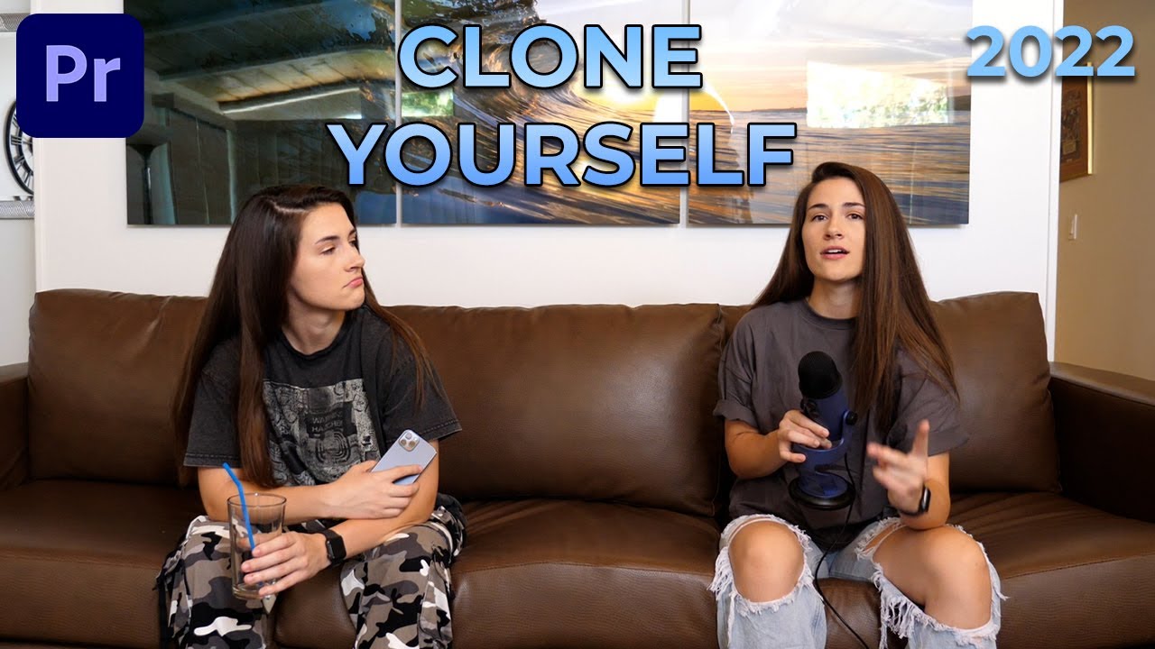 How to CLONE YOURSELF in Premiere Pro 2022! - YouTube
