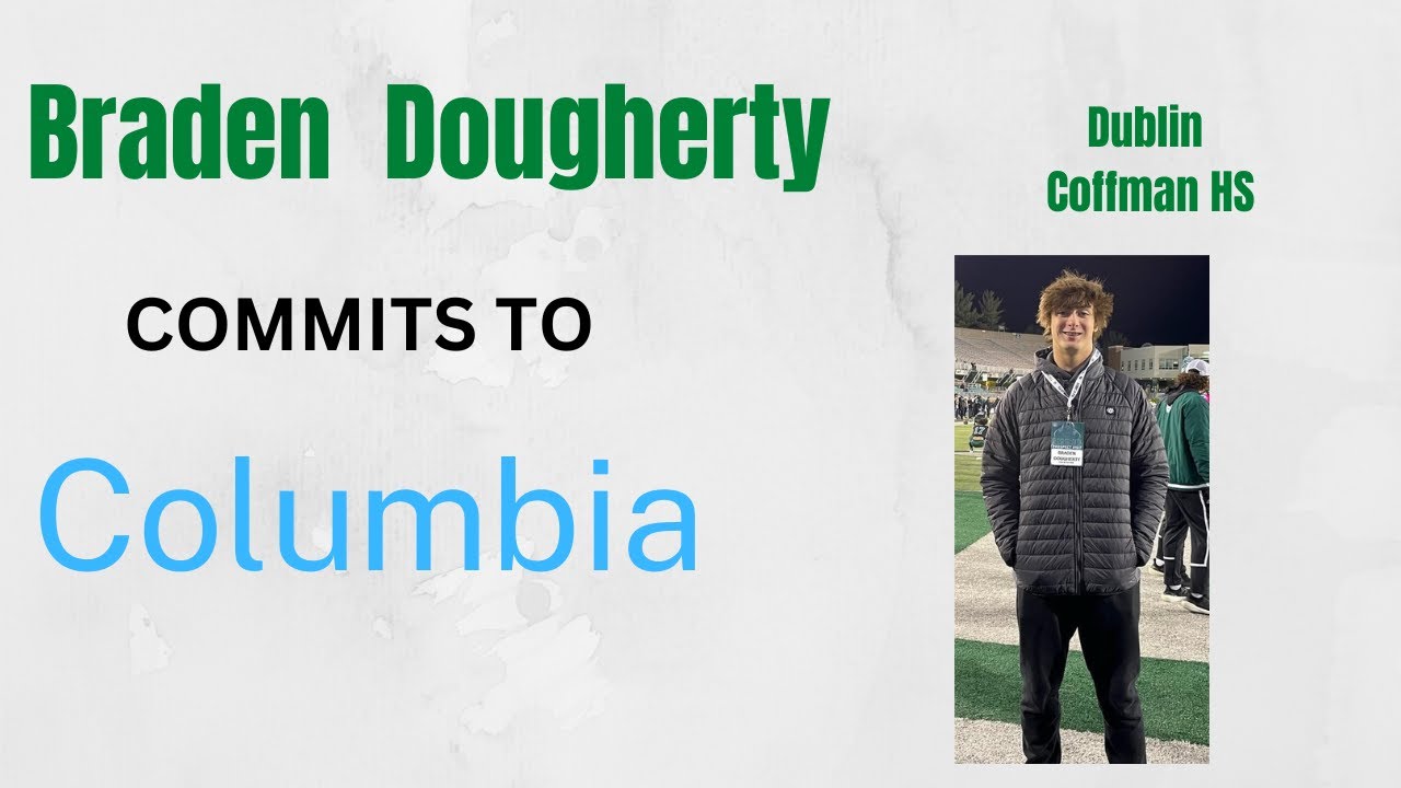 One on One with Columbia University Commit Braden Dougherty - YouTube