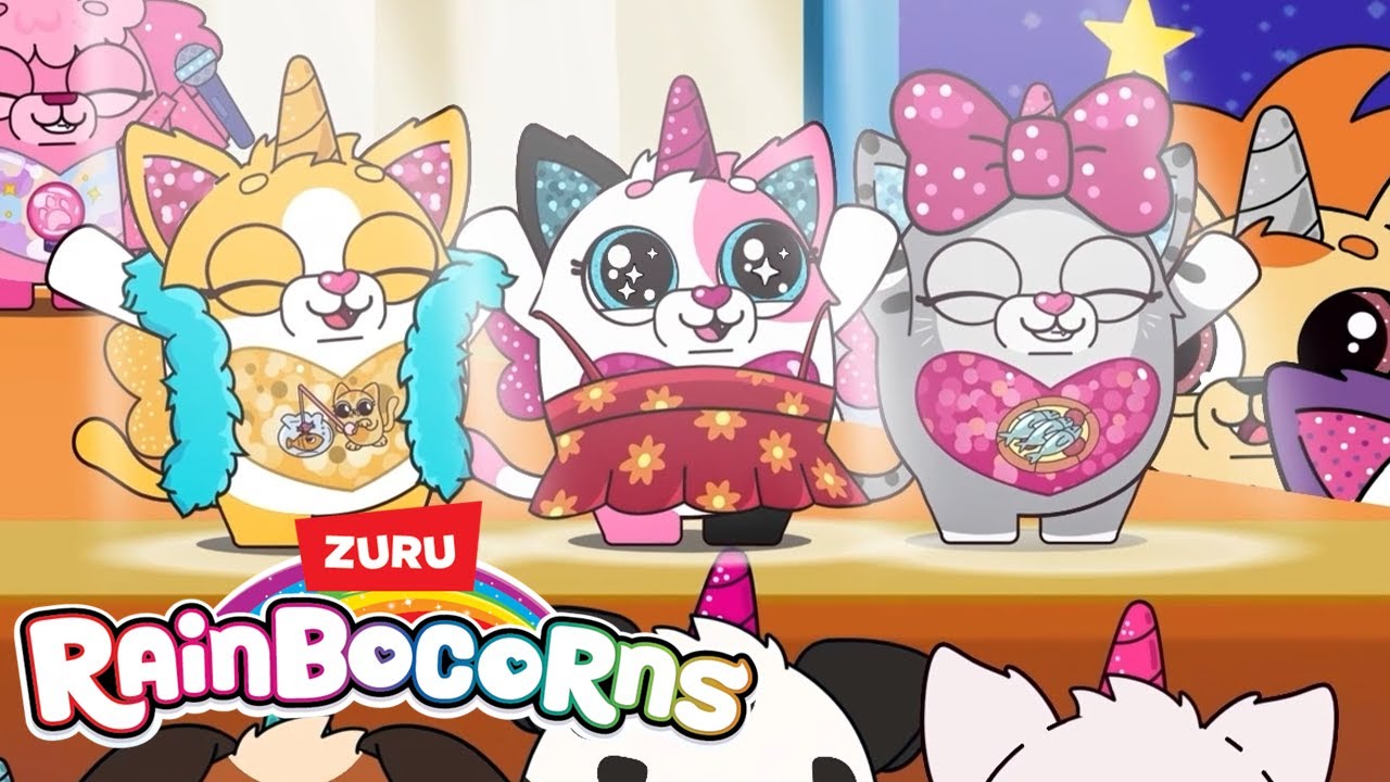 Sharing Is Caring + Sparkling Song Fun! | Rainbocorns MASH UP comp ...