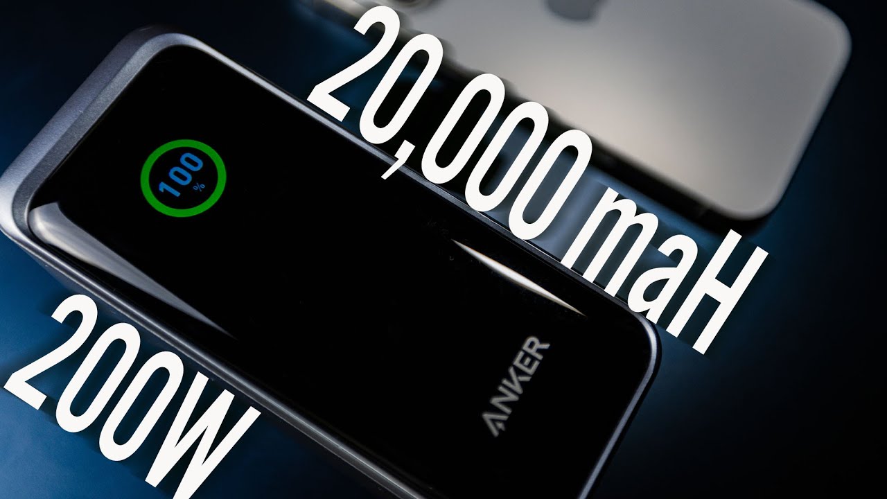 Anker Prime 200W Power Bank Review — The BEST Portable Charger? - YouTube