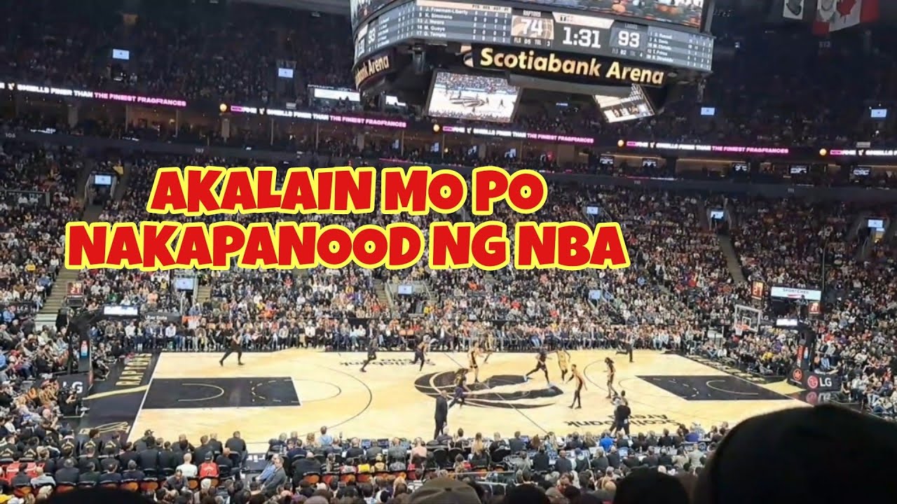 MY VERY FIRST NBA LIVE GAME salamat po #family #mother #familytime ...